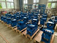 China AA4C brake drum /disc lathe machine AA-C9450 450mm infinitely variable speeds. Automatically feeding and unfeeding dual cutters for sale