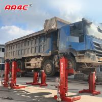 China AA4C 45T 7.5T/column x 6 columns bus &truck lift heavy duty vehicle lift combined parking lift Mechanical(Screw-up) for sale