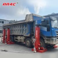 China AA4C 45T 7.5T/column x 6 columns bus &truck lift heavy duty vehicle lift combined parking lift Mechanical(Screw-up) for sale