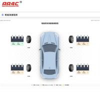 China Tire tread Depth&Chassis Holographic Intelligent tester Drive-over Tire Tread Depth scanner CTLTT-3 for sale