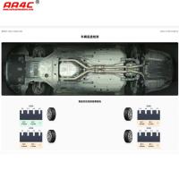 China Tire tread Depth&Chassis Holographic Intelligent tester Drive-over Tire Tread Depth scanner CTLTT-3 for sale