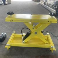 China AA4C Rolling Jack Works On 4 Columns Car Lift Jack Beam With Air Hydrualic Pump , Extensive Platform 7000lbs 3T for sale