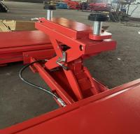 China Low profile alignment scissor lift with 2 pcs sliding crossbeam jack rolling jack 5T 4.5M runway AA-ALSL50HC for sale