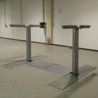 China AA4C Inground Car Lift 2 Columns Vehicle Hoist  For Car Washing 5000kg With Coverplate L5800(B) for sale