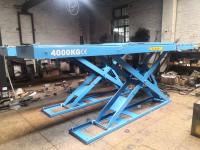 China AA4C Inground Alignment Scissor Lift Car Lift Auto Hoist 4T 4.5M Runway 1.8M High AA-ALSL40 for sale