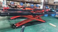 China AA4C Onground Alignment Scissor Lift with 2 Cross Jack Beam 4000KG Capacity 4.5M Runway Auto Hoist for sale