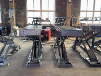 China AA4C Inground Alignment Scissor Lift Car Lift with 6000KG Capacity and 5M Runway Auto Hoist for sale