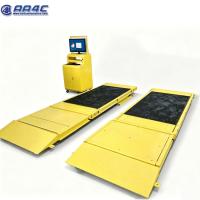 China AA4C Luxury flat brake tester 13T Vehicle inspection equipment vehicle test lane   2CTHPB-13 for sale