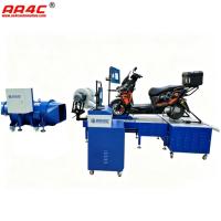 China AA4C 2 Wheeled Motorcycle Chassis Dynamometer motorcycle dyno machine with 320km/h Speed and 160kW Eddy Current Power for sale
