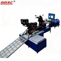 China AA4C 2 Wheeled Motorcycle Chassis Dynamometer motorcycle dyno machine with 320km/h Speed and 160kW Eddy Current Power for sale