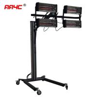 China Mobile Vehicle Spray Booth Auto Heat Infrared Paint Drying Lamps Ir Paint Curing Lamp For Body Shop for sale