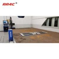 China AA4C 4 in1  vehicle test line  automotive inspection line  brake side slip axle load suspension tester for sale