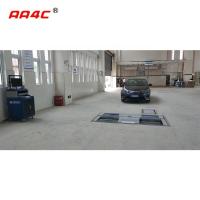 China 4-in-1 vehicle test line brake roller tester side slip suspension axle load vehicle inspection equipments  for car for sale