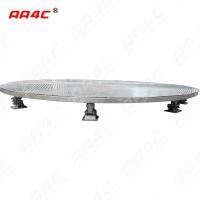 China Galvanized 360 Car Turntable Hydraulic Car Parking Rotating Platform For Auto Show Heavy Duty for sale