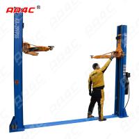 China AA4C 12000lbs 5.5T hydraulic baseplate dual sides manual unlock 2 post vehicle lift AA-2PFP55 for sale