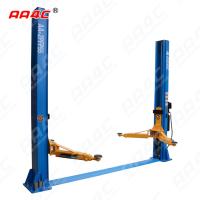 China AA4C 12000lbs 5.5T hydraulic baseplate dual sides manual unlock 2 post vehicle lift AA-2PFP55 for sale