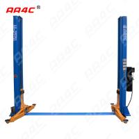 China AA4C 12000lbs 5.5T hydraulic baseplate dual sides manual unlock 2 post vehicle lift AA-2PFP55 for sale