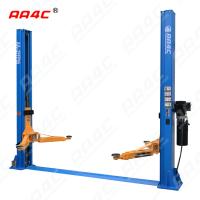 China AA4C 12000lbs 5.5T hydraulic baseplate dual sides manual unlock 2 post vehicle lift AA-2PFP55 for sale