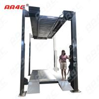 China AA4C 4 post parking lift high rise four post parking hoist 3 cars parking auto hoist vehicle ramp for sale