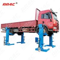 China AA4C 30T  bus &truck lift heavy duty vehicle lift combined 4 post parking hoist  Mechanical  Mobile Column lift (Screw-up) for sale