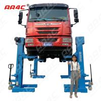 China AA4C 20T  bus &truck lift heavy duty vehicle lift combined 4 post parking lift Mechanical(Screw-up) for sale
