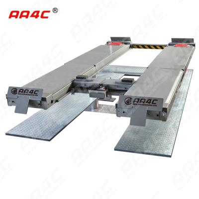 China Floor Plate Small 2 Post Car Lift On 4 Inch Concrete 3.5T 7716.18lbs 1700mm Inground for sale