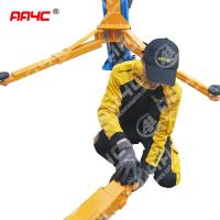 China AA4C 10000lbs 4.5T Hydraulic Overhead Clearfloor Single Point Manual Unlock 2 Post Vehicle Lift for sale