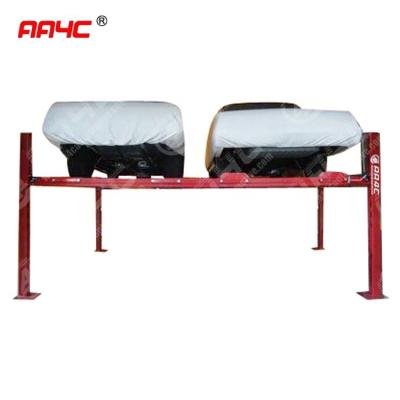 China AA4C  2+2  4 cars parking lift  4 post vehicle lift auto storage system auto parking system for sale