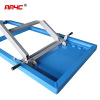 China 1m Scissor Vehicle Lift 2.5tonne Air Hydraulic Motorcycle Table Lift for sale