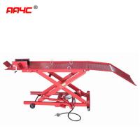 China 1000 Lb 1500LB Motorcycle Lift Table Air Scissor Motorbike Lift Bench for sale