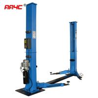 China 5.5T 11000 Lb 2 Post Car Lift 10 Ft Ceiling 240v Electrical Release Floorplate for sale