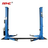 China 5.5T 11000 Lb 2 Post Car Lift 10 Ft Ceiling 240v Electrical Release Floorplate for sale