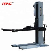 China Lawn Mower Single Post Hydraulic Car Lift For Home Garage 2.5T 5511.56lbs Low Profile Unlock Movable for sale
