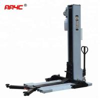 China Lawn Mower Single Post Hydraulic Car Lift For Home Garage 2.5T 5511.56lbs Low Profile Unlock Movable for sale