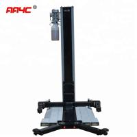 China Lawn Mower Single Post Hydraulic Car Lift For Home Garage 2.5T 5511.56lbs Low Profile Unlock Movable for sale