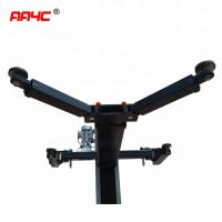China Lawn Mower Single Post Hydraulic Car Lift For Home Garage 2.5T 5511.56lbs Low Profile Unlock Movable for sale