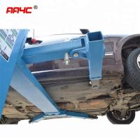 China Hydraulic One Post Vehicle Lift Single Post Car Hoist 2.5T 1.8M Manual  Parking for sale