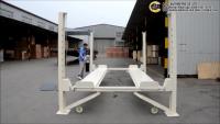 China AA4C mobile 4 post car parking lift AA-4P35MP for sale