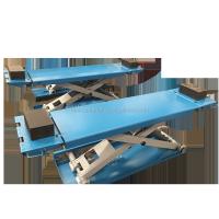 China 3.0T 1M Electrical unlock Middle rise scissor lift  AA-TCL3100E with movable kit for sale