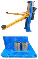 China AA4C 10000lbs 4.5T Overhead gantry car lift 2 post lift auto hoist  segments columns  manual unlock  AA-2PCF45 for sale