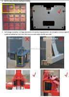 China AA4C 8 fold profile 2 post car lift for sale