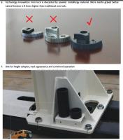 China AA4C 8 fold profile 2 post car lift for sale