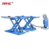China 1M 3T Car Vehicle Lift Automotive Portable Mid Rise Scissor Car Lift Hoist for sale