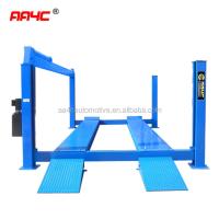 China AA4C  10T 20T  bus ramp  truck  hoist heavy duty lift Hydraulic 4 post  vehicle lift vehicle parking system  vehicle ramp for sale