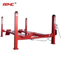 China AA4C  4 post lift  four post vehicle lift  auto lift  air release  automatic unlock, 3.5T4.0T5.0T for sale