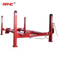 China AA4C air unlock four post lift auto hoist automotive lift  vehicle lift 3.5T4.0T5.0T for sale