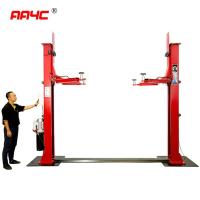 China AA4C 5.0T Electrical release floorplate 2 post car lift for sale
