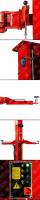 China Hydraulic Twin Post Vehicle Lift 4T 8000lbs Double Car Hoist 240v for sale