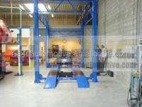 China Floor cross car elevator High rise 4 post car lift for sale