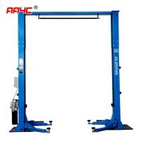 China 8818.49lbs 4.0T 2 Post Vehicle Lifting Equipment Base Plate Parking Clearfloor for sale